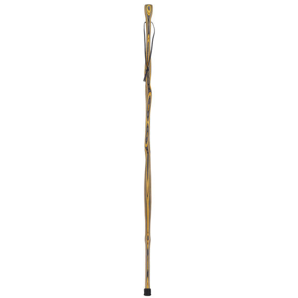 USA-Made Black & Yellow Colortone Staff: Maple, Compass