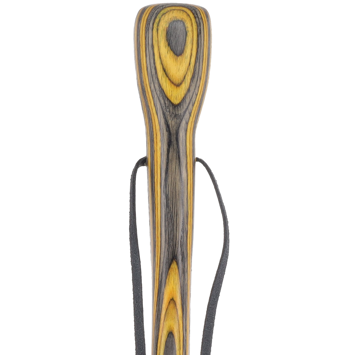 USA-Made Black & Yellow Colortone Staff: Maple, Compass