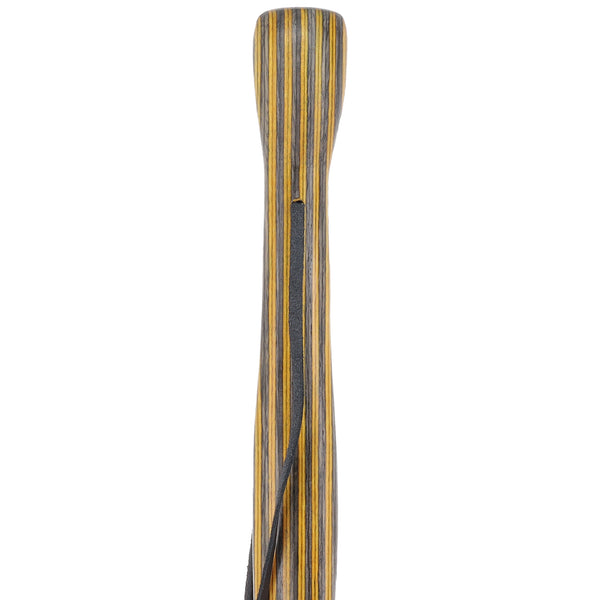 USA-Made Black & Yellow Colortone Staff: Maple, Compass