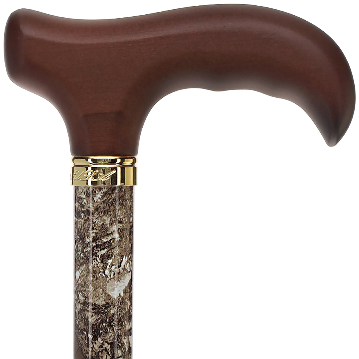 Realtree Camo Adjustable Walking Cane: Wood Handle, Licensed