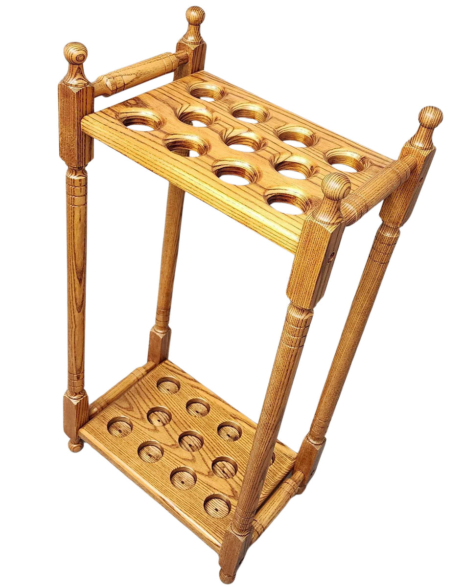 Collector's Dream:Rectangle Walking Cane Stand - Holds up to 11 Canes