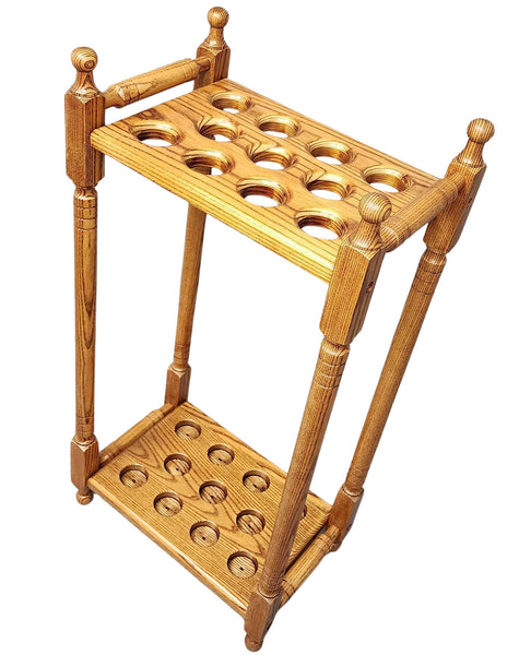 Collector's Dream:Rectangle Walking Cane Stand - Holds up to 11 Canes