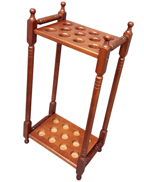 Collector's Dream:Rectangle Walking Cane Stand - Holds up to 11 Canes