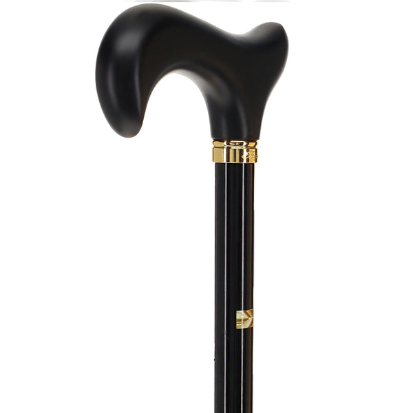 Golden Cross: Elegance & Comfort - Wooden Handle