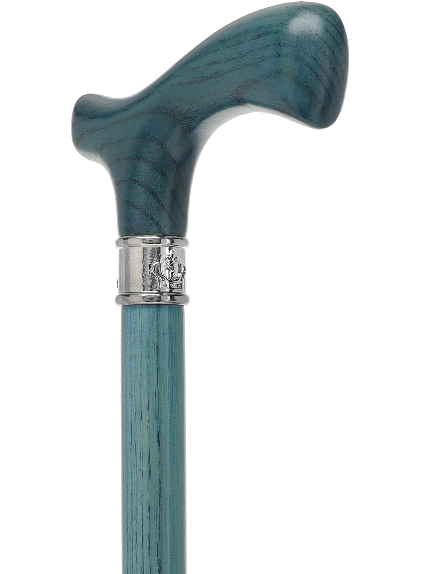Trendy Denim Blue Ash Fritz Walking Cane with Black Beechwood Shaft ...