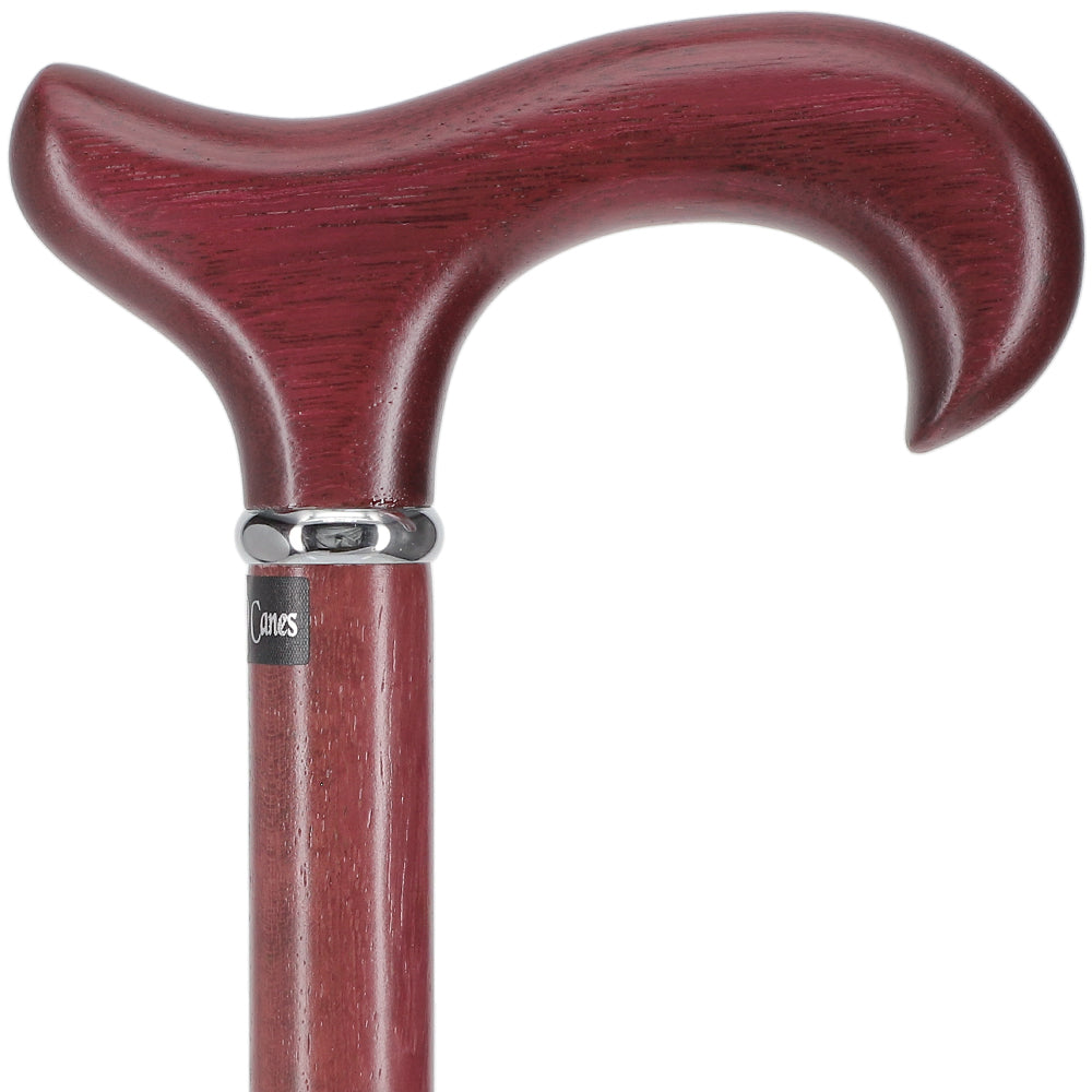 Exotic Amaranth 'Purpleheart' Cane: Collectible Unique Wood