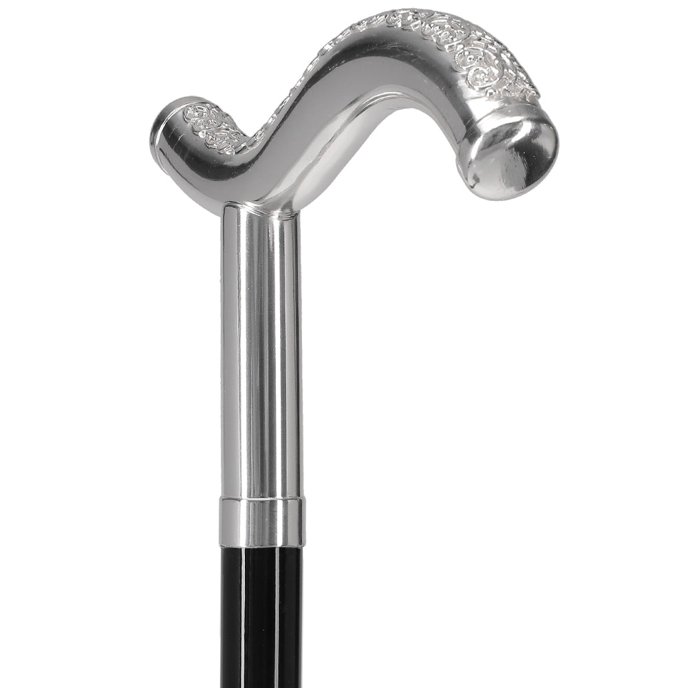 Italian Luxury 925r Silver Tranquil Fritz Cane