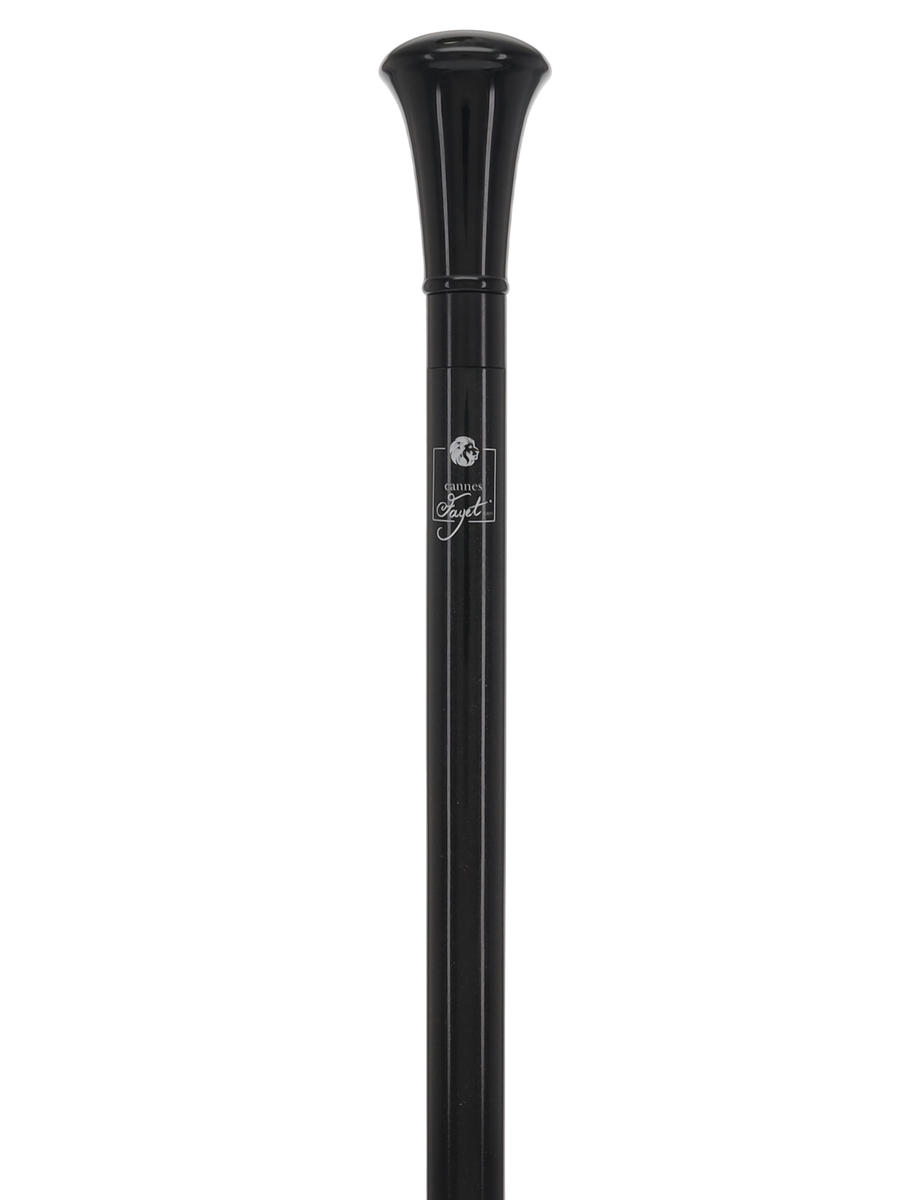 Flask Tippling Stick: Black Knob, Luxury Carbon Shaft