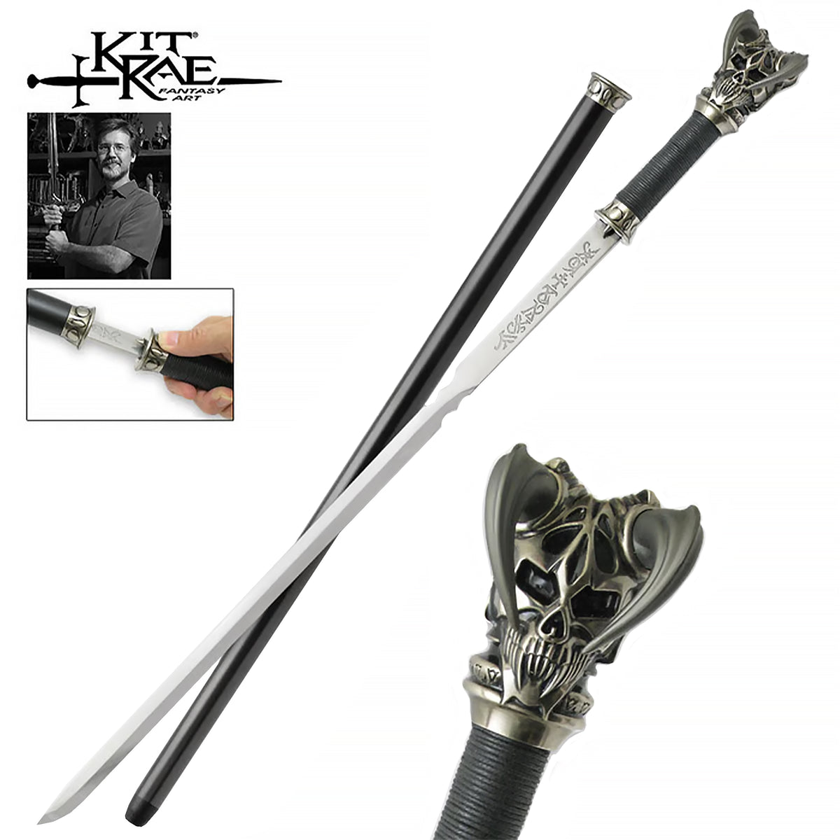 Kit Rae Vorthelok Sword Cane: Crafted for the Sword of Atnal