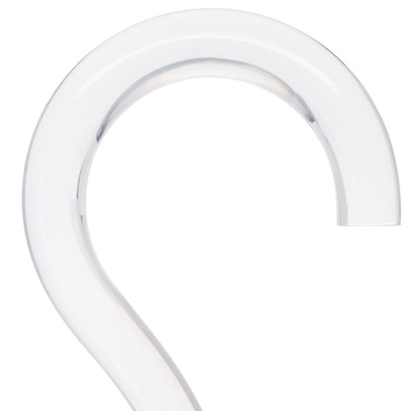 "Crystal Clarity" Cane: Invisible & Translucent Shaft