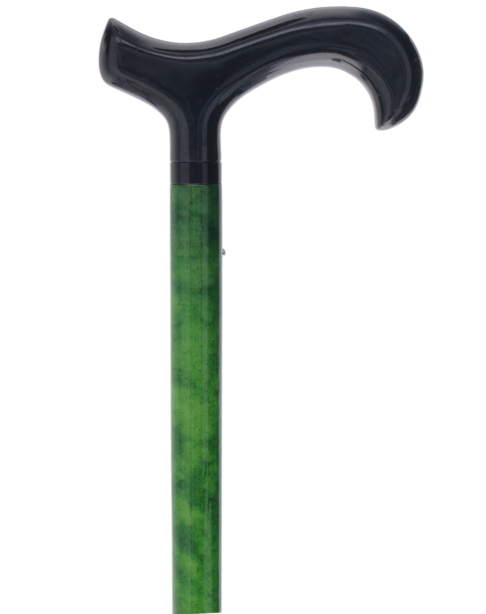 Limited single item listing: Smokey Green Derby Cane