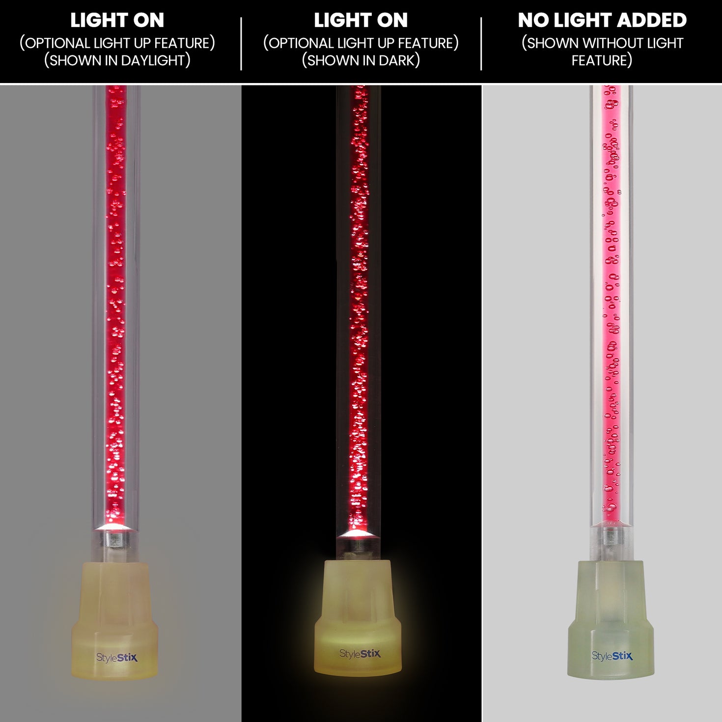 Introducing the Clear Style Stix, the world's most stylish cane!