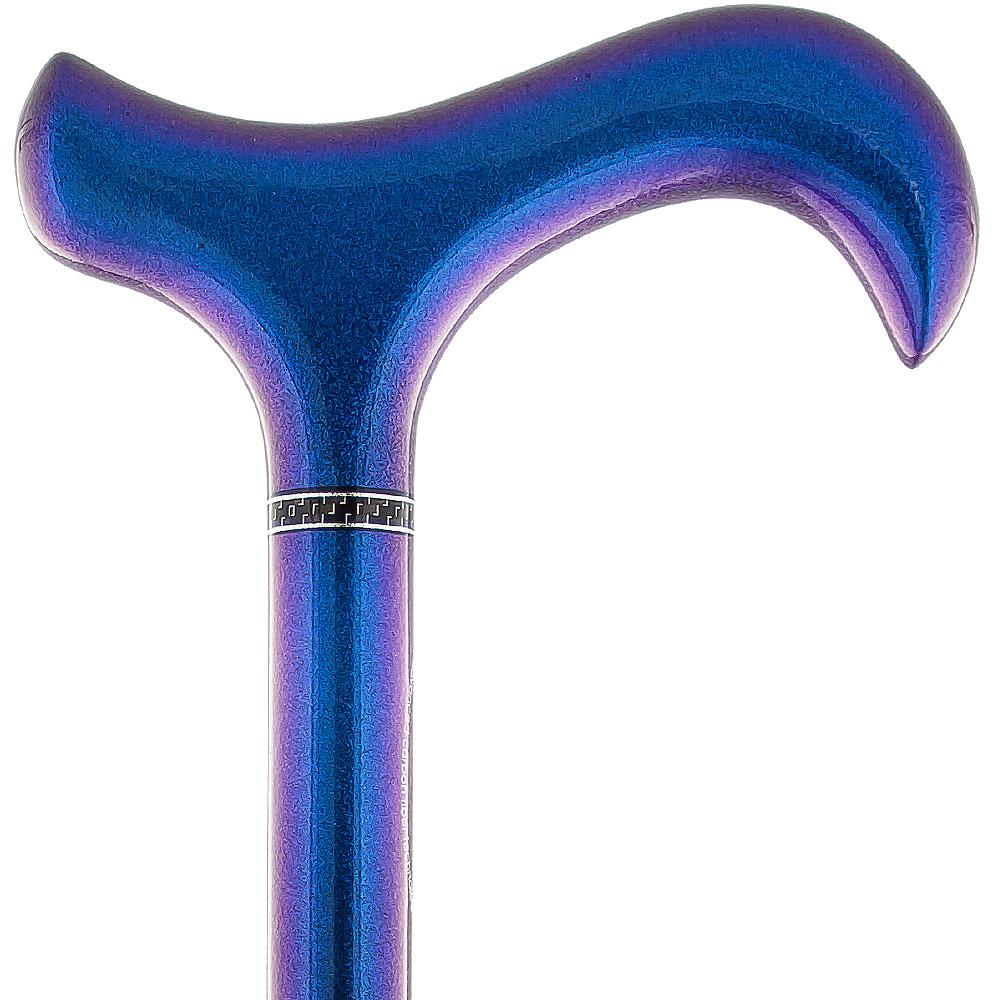 Scratch and Dent Color Changing Metallic Blue Adjustable & Folding