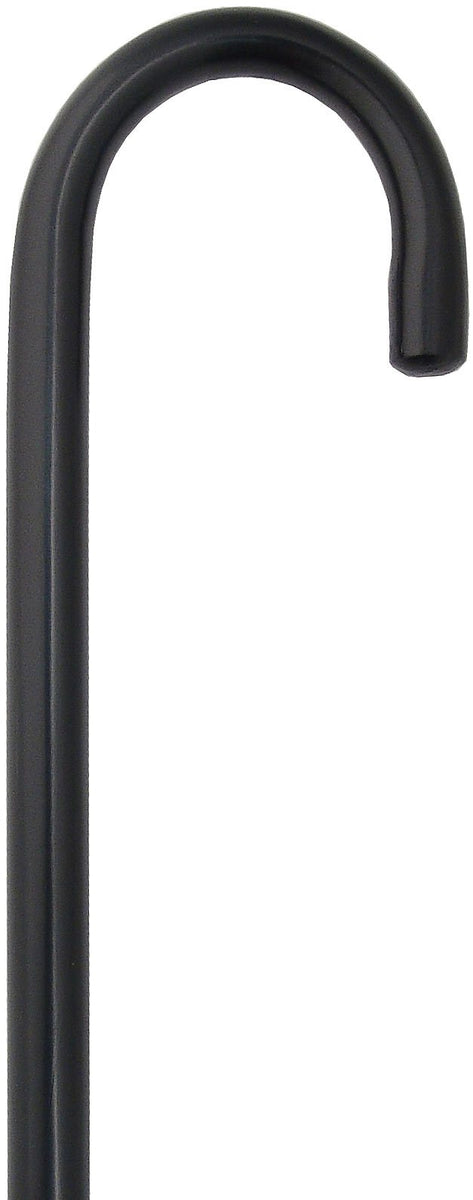 Scratch and Dent Black Standard Tourist Handle Walking Cane With