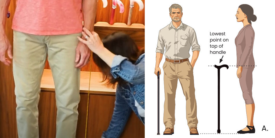 How to Size & Measure a Walking Cane | Fashionable Canes