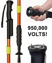 Zap Hike 'n' Strike Stun Gun with Flashlight Hiking Staff