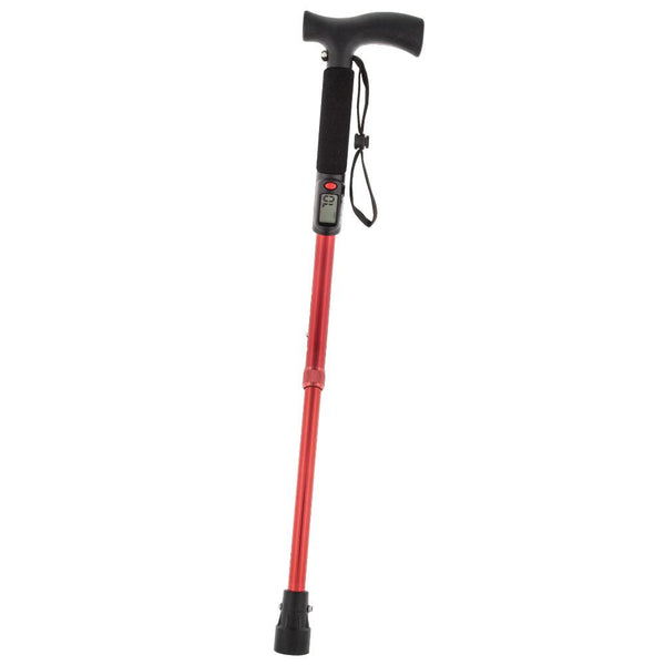 Scratch and Dent Red Healthy Exercise Adjustable Walking Cane w/