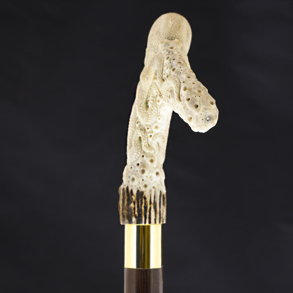 Shop Octopus Bone Handle Walking Cane with Custom Shaft Online