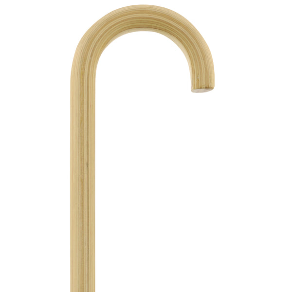 Natural Lightweight Wood Tourist Handle Walking Cane (Various Colors/S