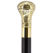 Replica of Bat Masterson Brass Knob Handle Walking Cane