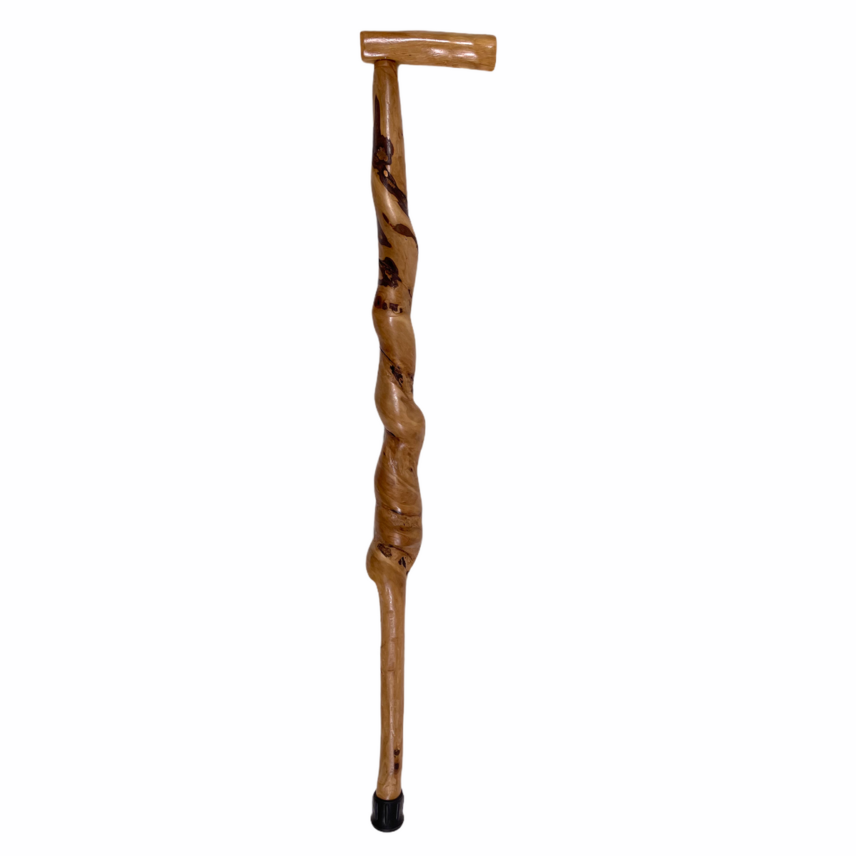 Natural Spiral Vine Twisted Wood Walking Cane - 36"