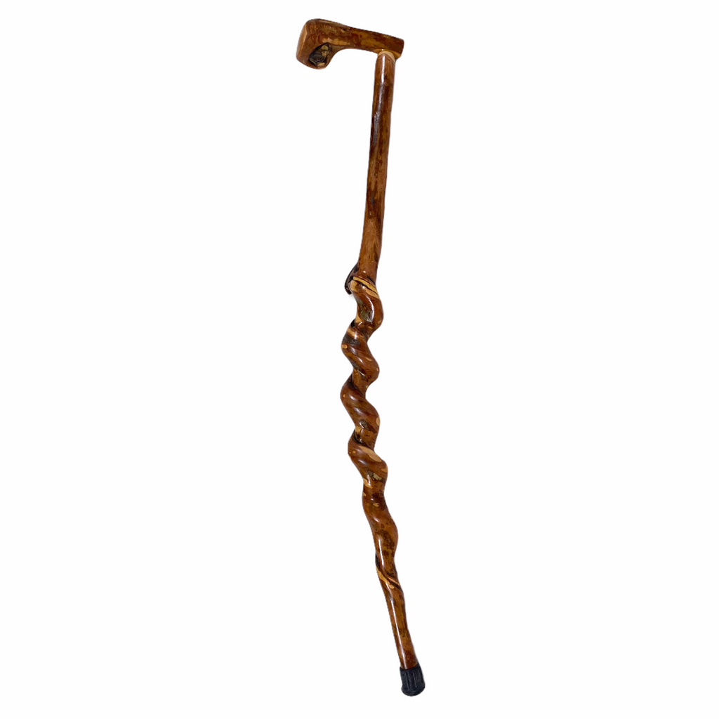 Timeless 36" Natural Spiral Vine Wood Walking Cane - Shop Online