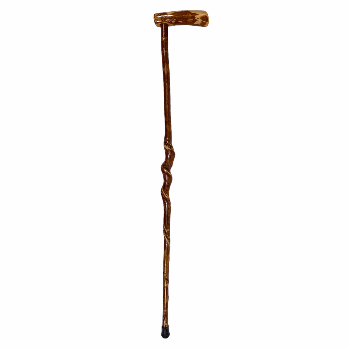 Natural Spiral Vine Twisted Wood Walking Cane - 34"