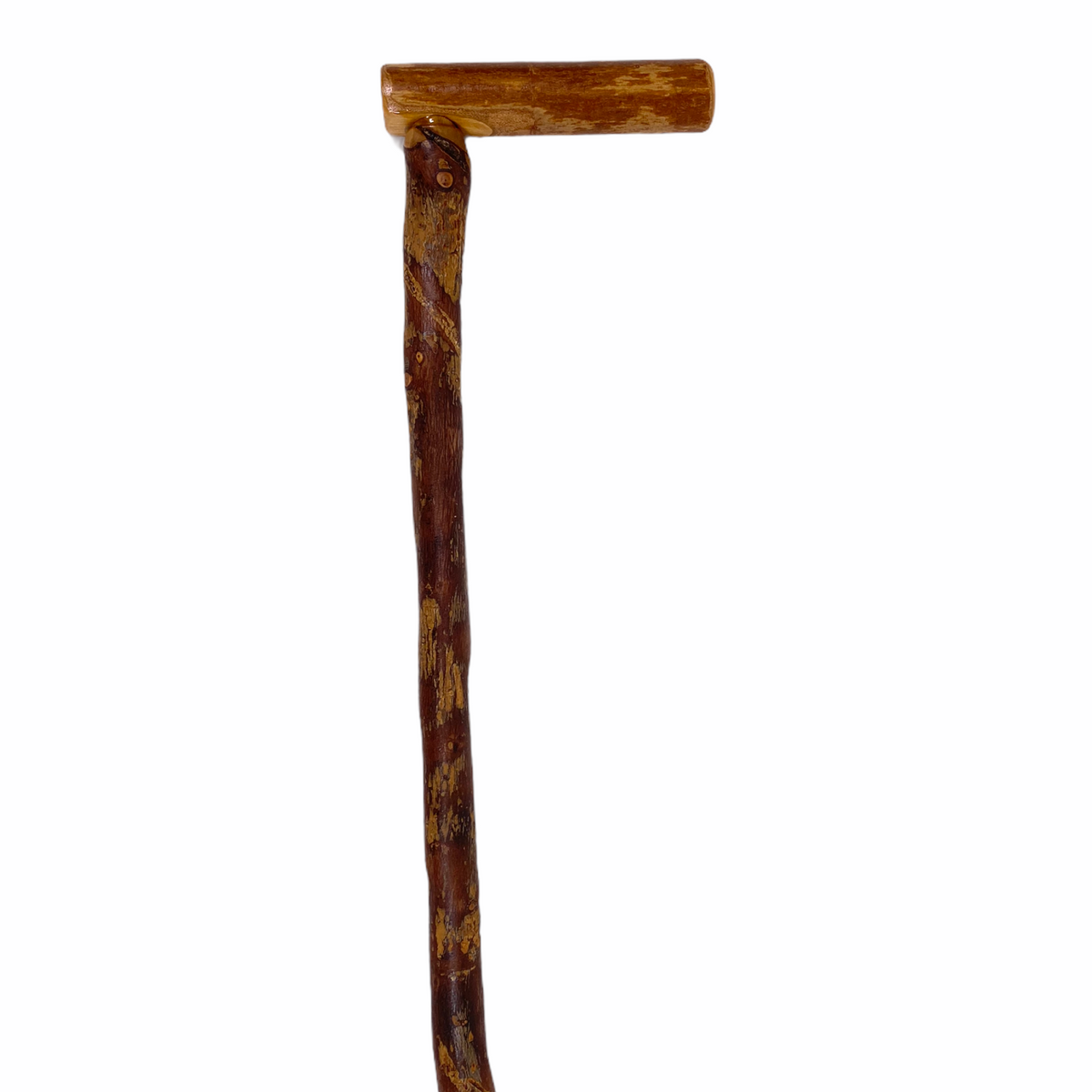 Natural Spiral Vine Twisted Wood Walking Cane - 36"