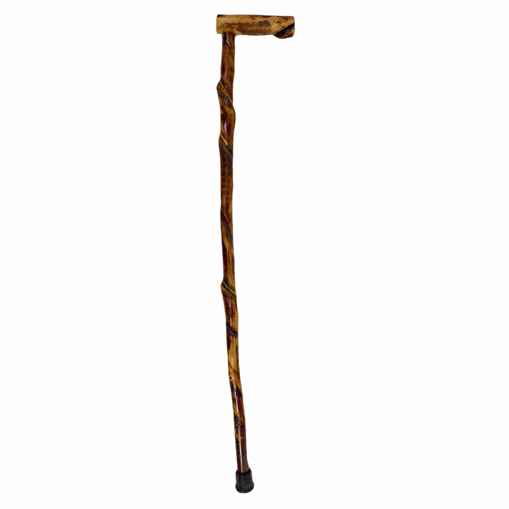 Discover Unique 36" Natural Spiral Vine Twisted Wood Walking Cane