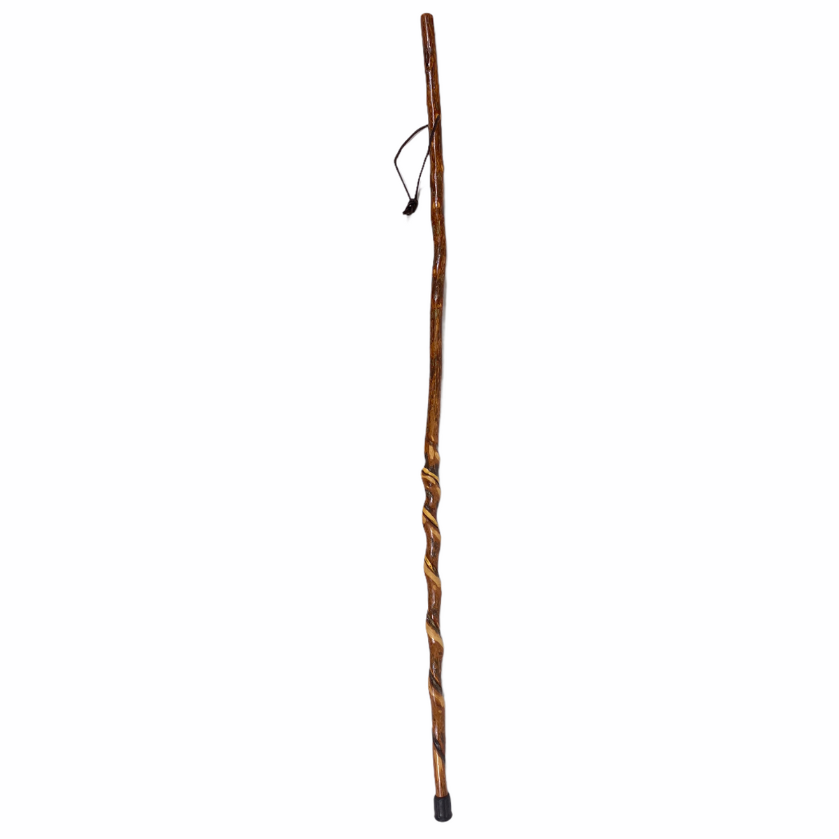 Natural Spiral Vine Twisted Wood Hiking Staff - 48"