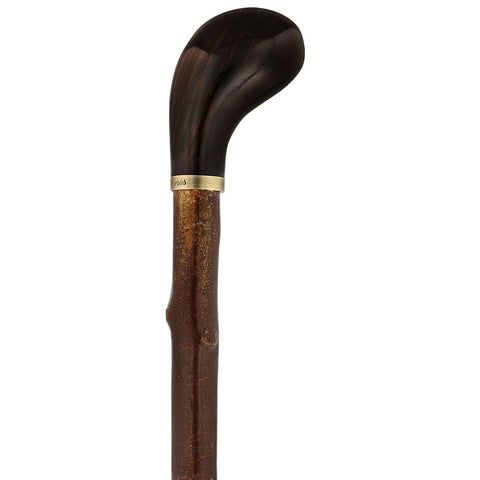 Stout Blackthorn Walking Stick w/ Sandalwood Knob – Fashionable Canes
