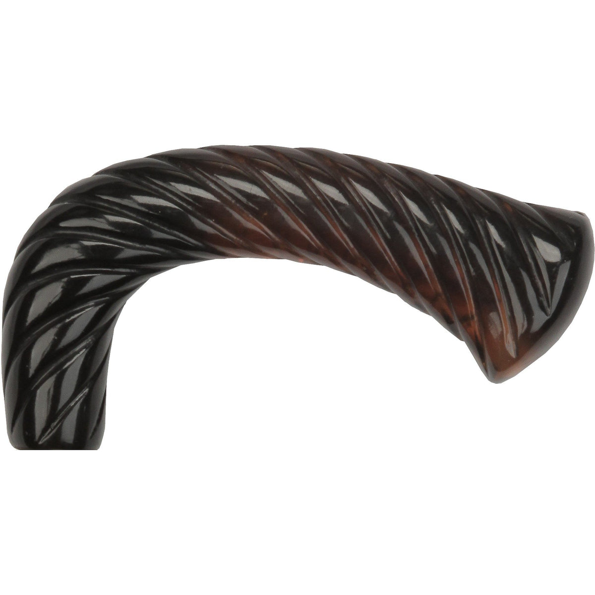 Elegant Opera Shaped Twist Handle-Italian Handle Cane w/ Custom Shaft