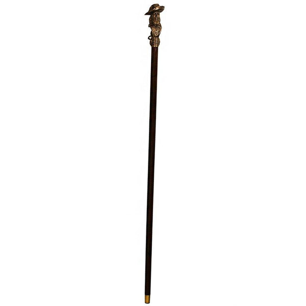 Bronze Barbossa Captain Cane: Pirates of Caribbean Style