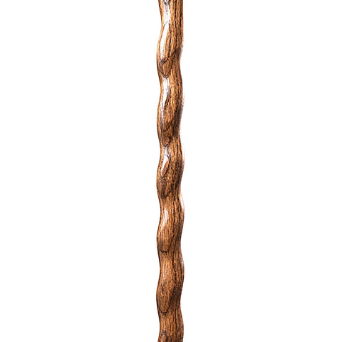 Twisted Oak Hiking Staff: Durable, Natural Elegance