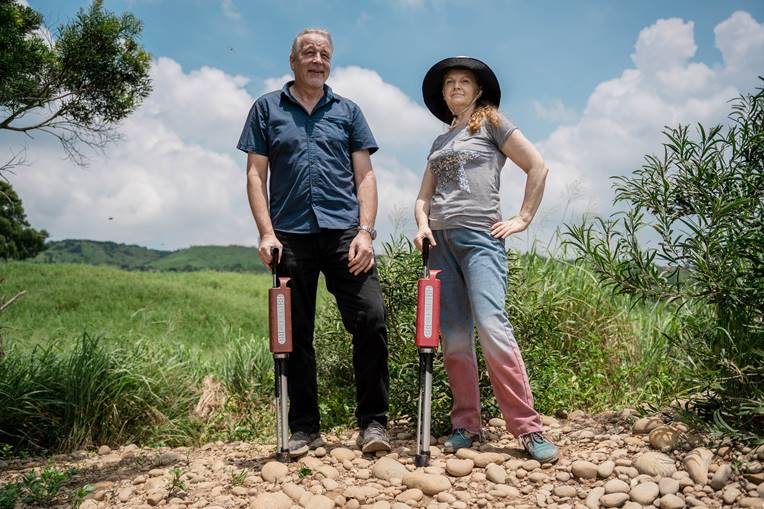 Ta-Da! Lightweight Seat Cane with Automatic Opening - Best Quality