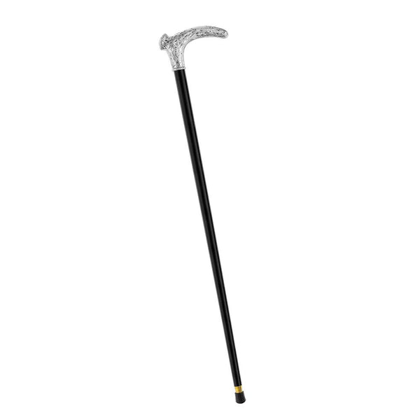 Italian Luxury 925r Silver Stag Horn Cane - Beechwood Shaf
