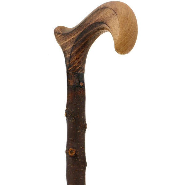 Blackthorn derby handle cane