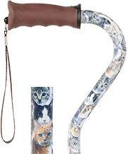 Cat Lovers: Designer Cane: Adjustable, Comfort Grip
