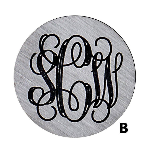 Custom Engrave Your Cane: Stainless Steel Circle Tag