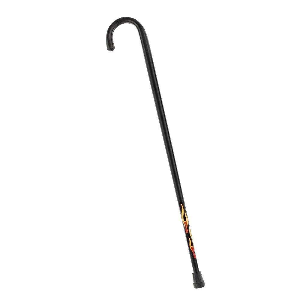 Dr. House's Flame Tourist Cane: 42" Extra Tall, Beechwood