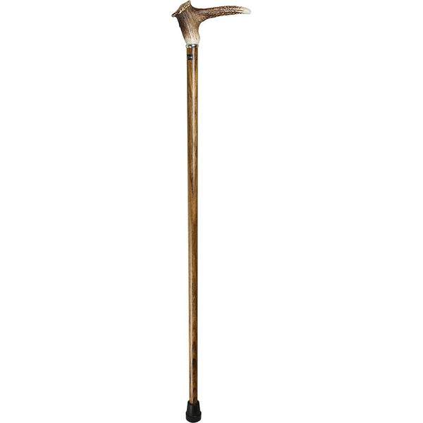 Exclusive Genuine Deer Stag Horn Cane with Ovangkol Wood Shaft
