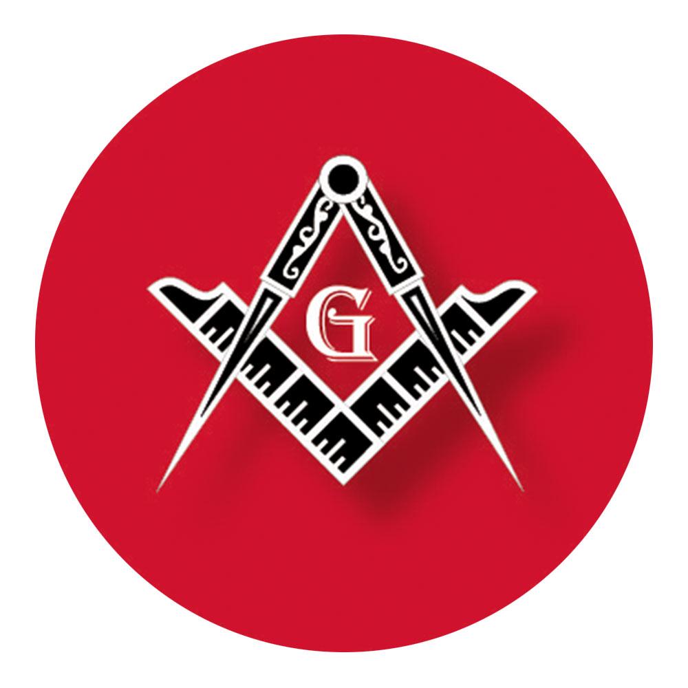 Mason Red Flask Walking Stick w/ Black Beechwood Shaft & Pewter