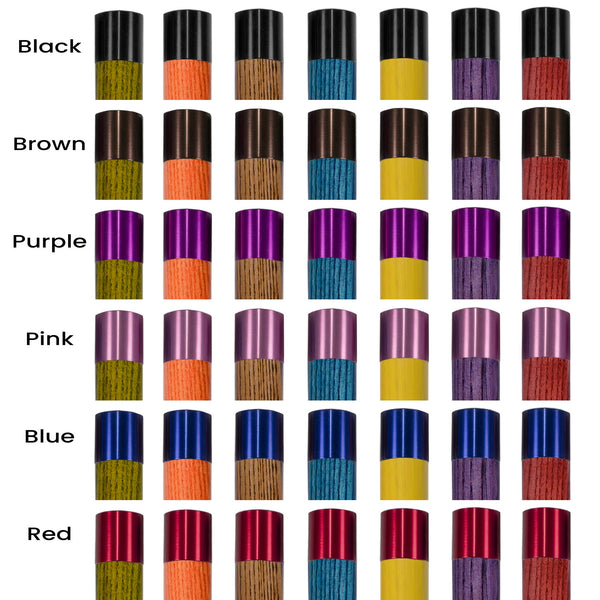 Sinister Red Devil Knob Cane w/ Custom Color Ash Shaft & Collar