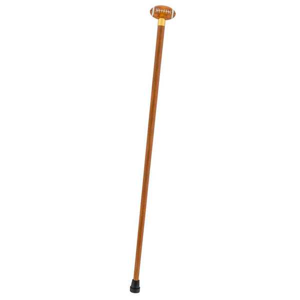 American Football Walking Cane with Custom Shaft and Collar