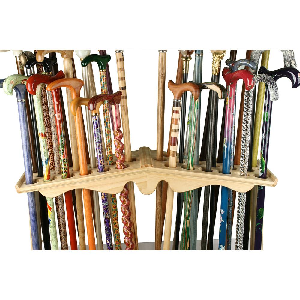 Large Walking Cane Stand, Pine
