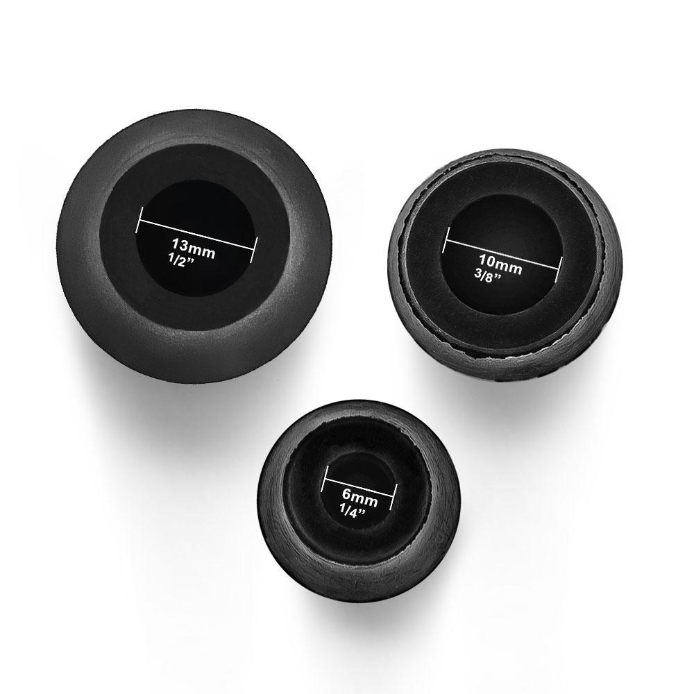 Secure Steps: Extra Small Low Profile Rubber Tip