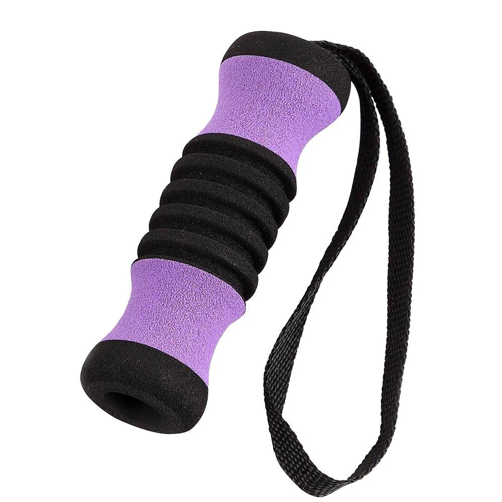 Purple Hypalon Foam Hand Grip for Offset Canes, Comfort Design