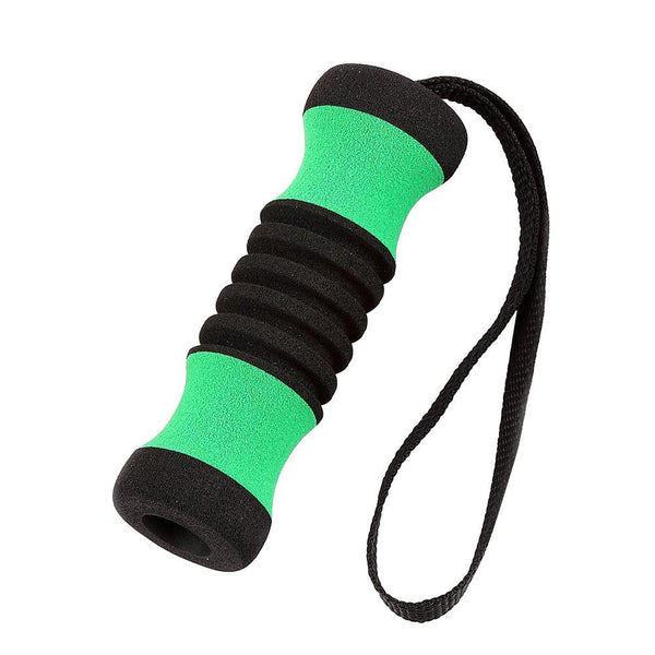 Green Adjustable Offset Walking Cane w/ Color matching Grip