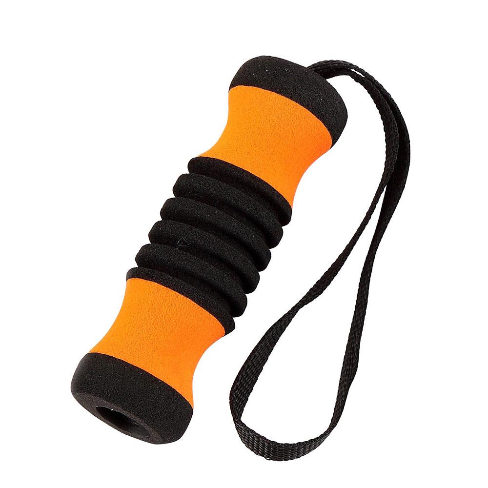 Orange Adjustable Offset Walking Cane w/ Color matching Grip