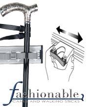 Rail Wall Cane Holders